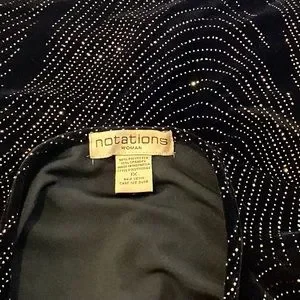 Notations | Tops | Notations Velvet Glitter Jacket And Tank | Poshmark